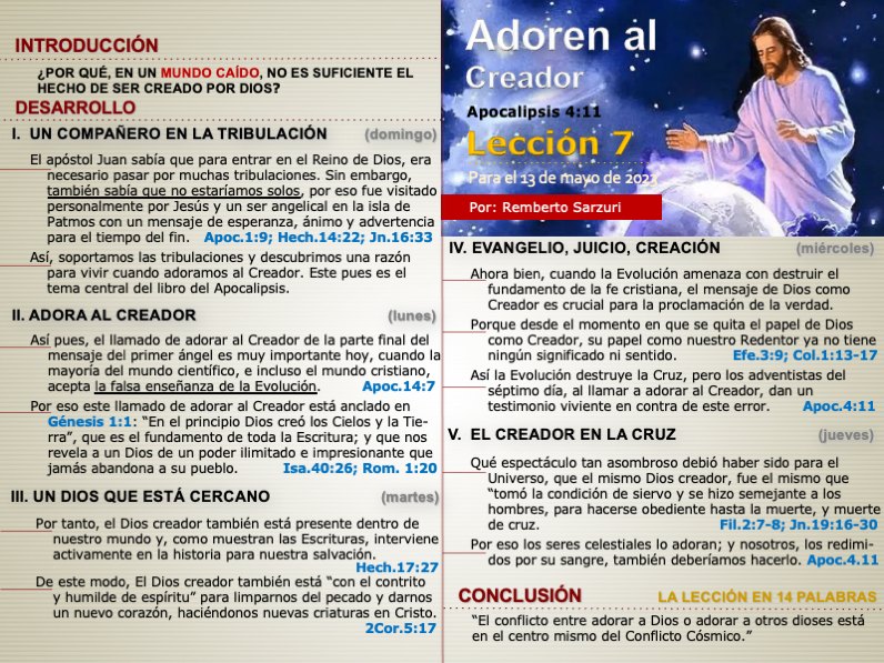 Resumen Lección de Escuela Sabática - CUARTO Trimestre 2025 - PowerPoint y PDF